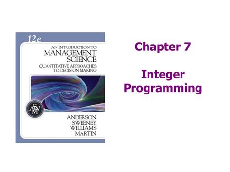 Ppt Chapter Integer Programming Powerpoint Presentation Free Download Id