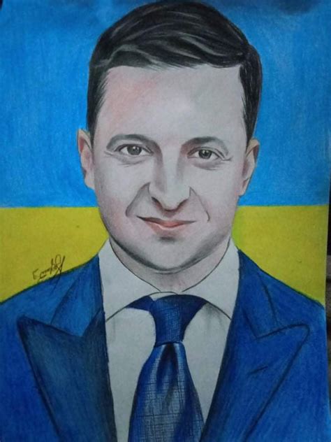 ლაგოდეხში მცხოვრები 30 წლის მხატვრის მხარდაჭერა უკრაინელებს Knews Ge