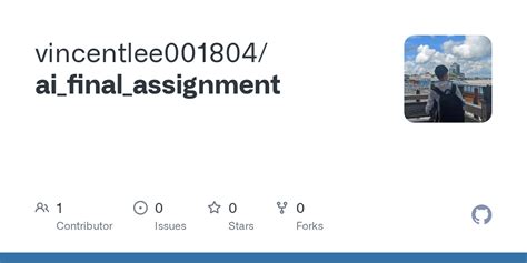 Github Vincentlee001804aifinalassignment