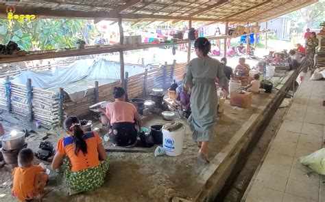 ရခိုင်တွင် စစ်ကောင်စီတပ်နှင့် Aa တို့ စစ်ရေးပဋိပက္ခ ပိုမိုပြင်းထန်လာသဖြင့် နေရပ်စွန့်ခွာထွက်ပ