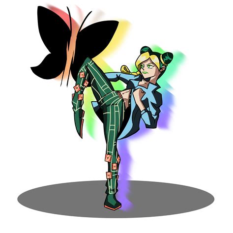 Jolyne Cujoh By Weedldo On Newgrounds