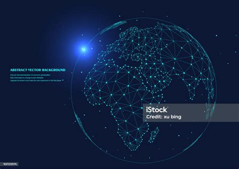 포인트와 라인으로 구성 된 세계 지도 글로벌 글로벌 네트워크 연결을 나타내는 국제적인 의미 0명에 대한 스톡 벡터 아트 및 기타 이미지 Istock
