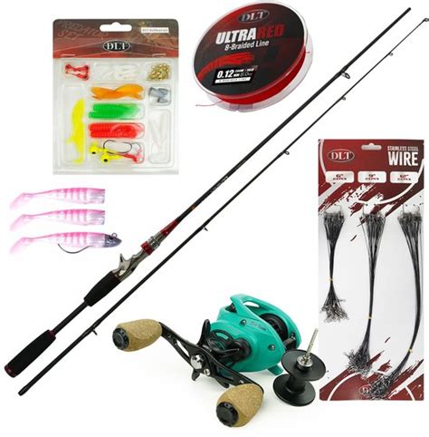 Eurocatch Baitcaster Set Deluxe Baitcasterhengel And Baitcasterreel