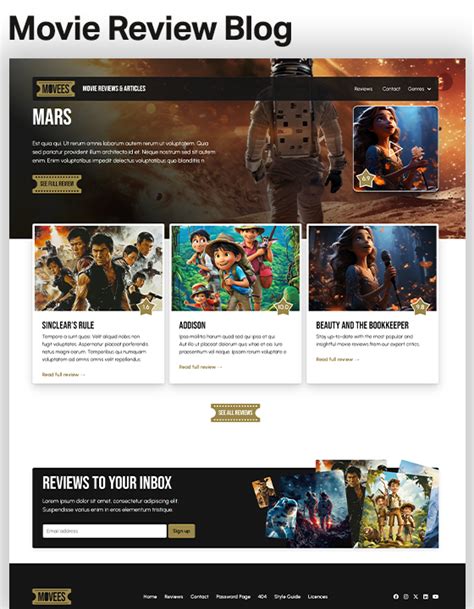 Movees Film HTML5 Responsive Website Template