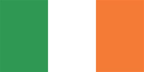 아일랜드의 국기 공식 비율입니다 플래그 아이콘입니다 표준 색상 표준 크기 사각형 플래그입니다 컴퓨터 일러스트레이션 디지털 일러스트레이션 벡터 일러스트 레이 션입니다 0명에