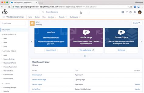 Learn Lightning Setup Salesforce Admins