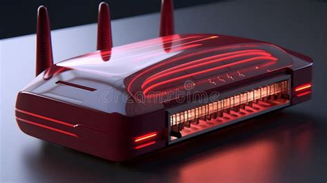 Modern Wi Fi Router Neural Network Ai Generated Stock Image Image Of Computer Modem 305918377