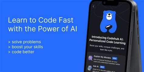 Codehub Ai Personalized Code Learning Code Smarter Ai Driven