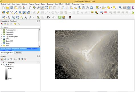 Create Smooth Contour Lines In Qgis Spatialnode