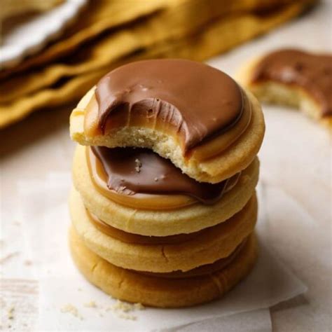 Quick Easy Homemade Twix Cookies Yummy And Fully