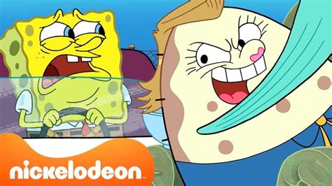 Spongebob Has A Driving Lesson Without Mrs Puff 👀 Spongebob