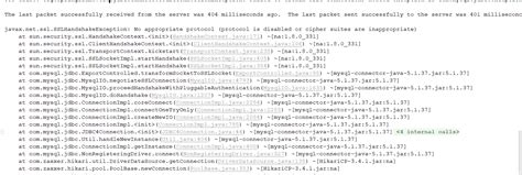 Sslsslhandshakeexception No Appropriate Protocol Protocol