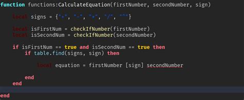 Calculating Math Equations With Tables Scripting Support Developer