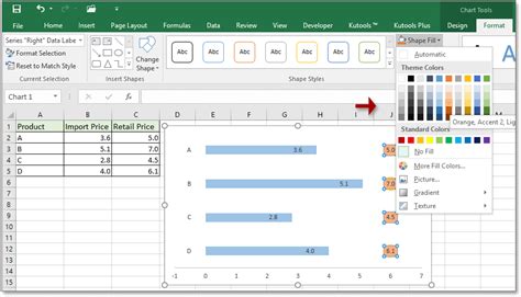 Create A Chart Combined With Bubble Chart And Bar Chart In Excel
