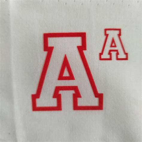 Old School American Style Letter Or Number Individually In Iron On