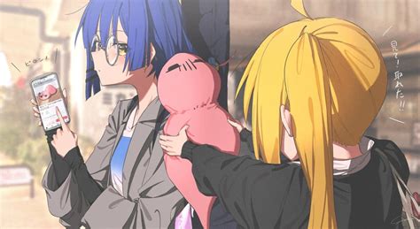 Gotoh Hitori Ijichi Nijika Yamada Ryo And Gotoh Hitori Bocchi The Rock Drawn By Yo Na