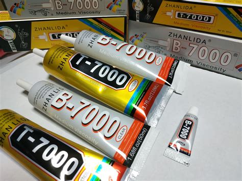 Клей B-7000, 3ml, 15ml, 25ml, 50ml, 110ml, T-7000, ZHANLIDA, для тачс ...