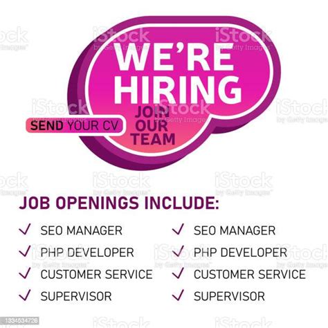 채용 디자인 포스터 채용 우리는 기하학적 모양으로 레터링을 고용하고 있습니다 벡터 그림입니다 공석 디자인 템플릿을 엽니다 사람