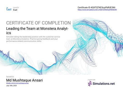 Md Mushtaque Ansari On Linkedin Im Happy To Share That Ive Obtained A New Certification