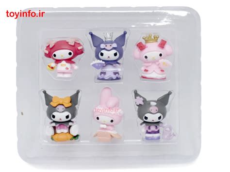 فیگور عروسک کرومی 6 عددی فروشگاه اینترنتی بازار اسباب بازی