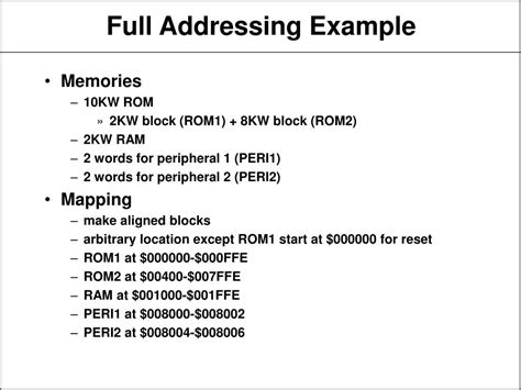PPT Address Decoding PowerPoint Presentation Free Download ID 144760