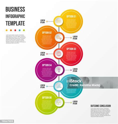비즈니스 아이콘이 있는 회사 타임라인 디자인 인포그래픽 템플릿 벡터 6에 대한 스톡 벡터 아트 및 기타 이미지 6 인포그래픽 3차원 형태 Istock