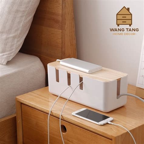 กล่องเก็บรางปลั๊ก สายไฟ สไตลล์มินิมอล Japan Minimalist Style