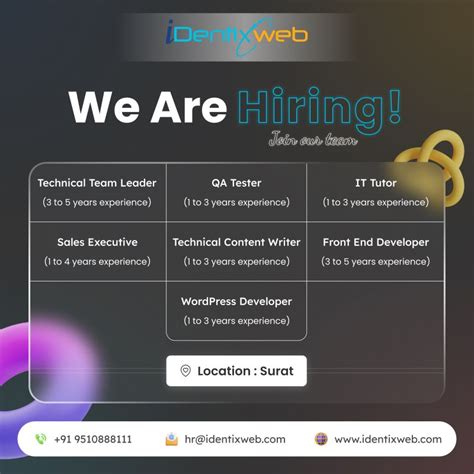 Identixweb Limited On Linkedin Surat Benefits Applynow