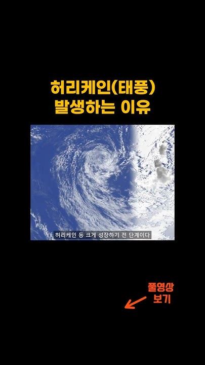 허리케인태풍이 발생하는 이유 자연재해 태풍 사고 Youtube
