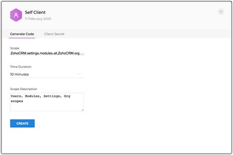 Authorization Request Online Help Zoho CRM