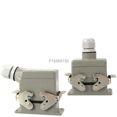 ♈rectangular Heavy Duty Connector High Current 35a Hdc Hsb 4 Core Industrial 6 Pin Waterproof 12