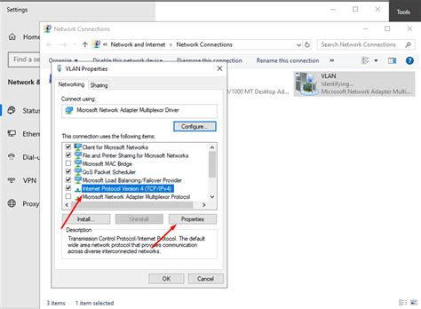 Настройка Vlan на сервере Windows Server Introserv