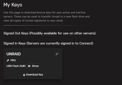 6123 No Replace Key Option In Gui General Support Unraid