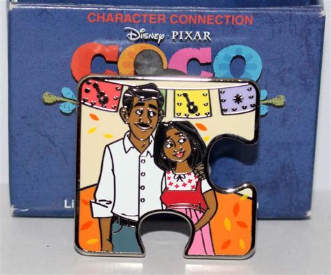 Disney Character Connection Coco Mystery Pin Luisa And Enrique Rivera