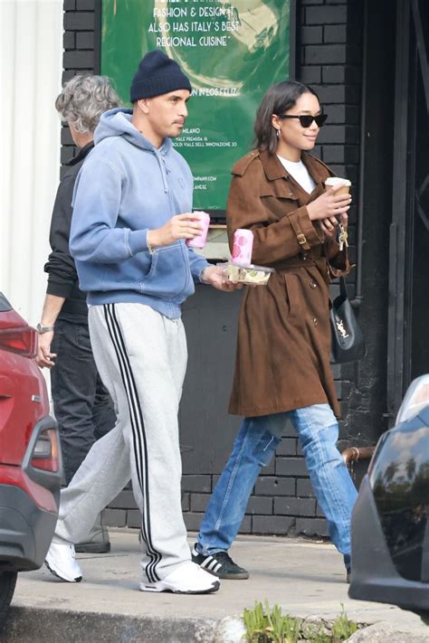 Laura Harrier And Sam Jarou Out For Lunch In Los Feliz 02132023