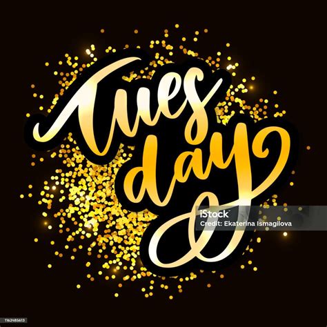 안녕하세요 화요일 단어 견적 디자인 손으로 그린 잉크 문자입니다 소셜 미디어 콘텐츠스티커 현대 브러시 서예 포스터 엽서 비디오