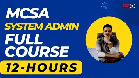 Mcsa Full Course Training In Hindi 2023 Mcsaazure System Admin