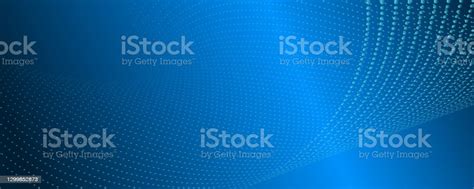 파란색 배경의 추상파 선입니다 동적 효과와 추상적 인 배경 모션 벡터 일러스트레이션 트렌디한 그라데이션 광고 마케팅 프레젠테이션