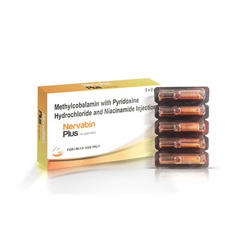 Methylcobalamin Nicotinamide And Pyridoxine Hci Injection Nervabin Plus Injection