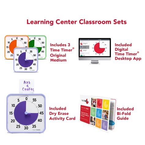 Time Timer Classroom Set Including Timetimer