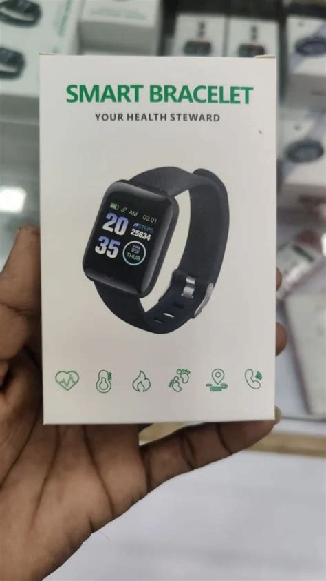 Black Square Smart Braclet Id116 For Daily At ₹ 150piece In Ahmedabad