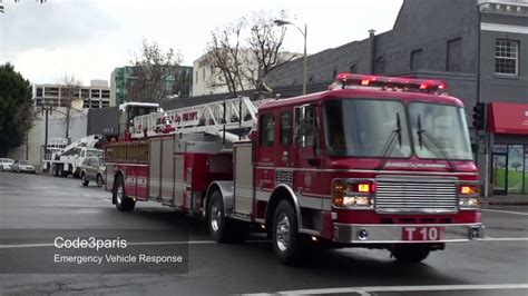 Lafd Light Force 10 Responding Youtube