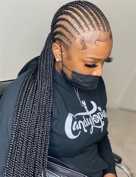 40 Inspiring Feed In Braids Ideas For Braid Lovers Hair Adviser Small Feed In Braids Feed