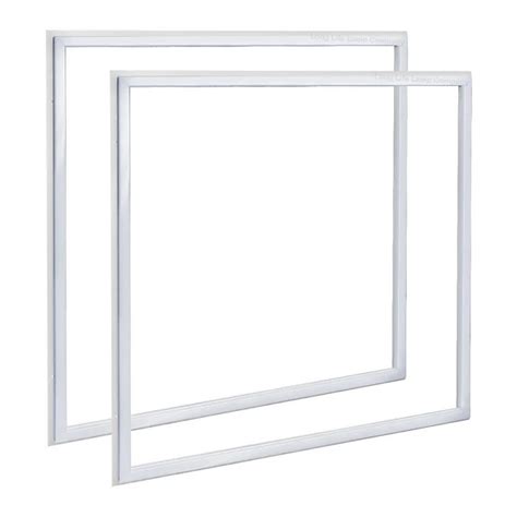 2 Pack 600 X 600 40w Led Edge Lit Border Recessed Ceiling Light 6500k Cool White