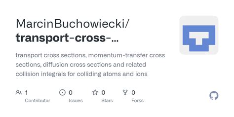 github marcinbuchowiecki transport cross sections and collision