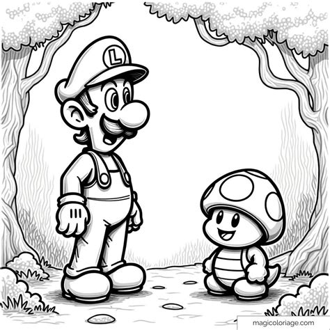 Dibujos De Luigi Para Colorear E Imprimir