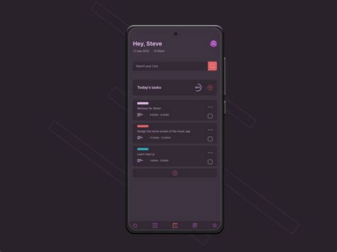 A To Do List Mobile App Design By Rishikumar Chaudhari On Dribbble