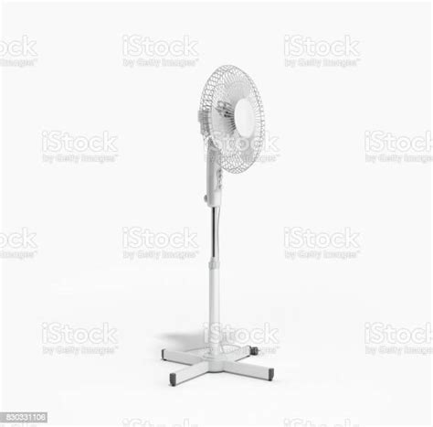 흰색 배경에 흰색 선풍기 3d 렌더링 3차원 형태에 대한 스톡 사진 및 기타 이미지 3차원 형태 건강관리와 의술 그림자 Istock