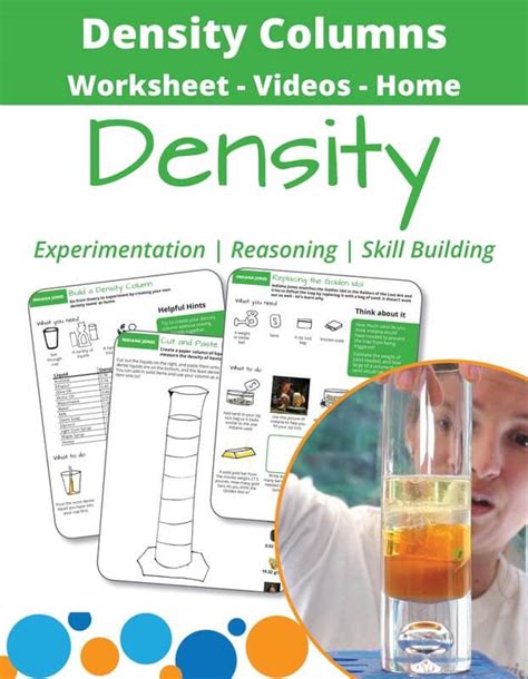 Density Experiment Density Experiment Easy Science Projects Worksheets Library
