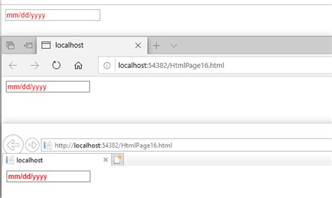 Css Is Not Responding In Edge As It Is In Chrome For Date Input Placeholders And Content